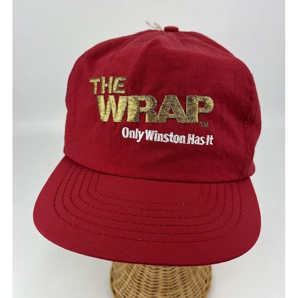 Accessories | Vintage The Wrap Only Winston Has It Red Snapback Cap Hat ...